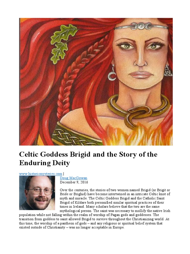 Celtic Goddess Brigid and The Story of The Enduring Deity | PDF ...