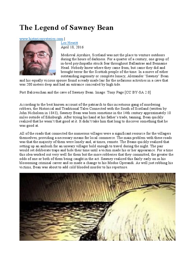 The Legend of Sawney Bean | PDF | Violence | Crime Thriller