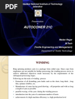 Auto Coner Machine Operator | PDF | Spinning (Textiles) | Textiles