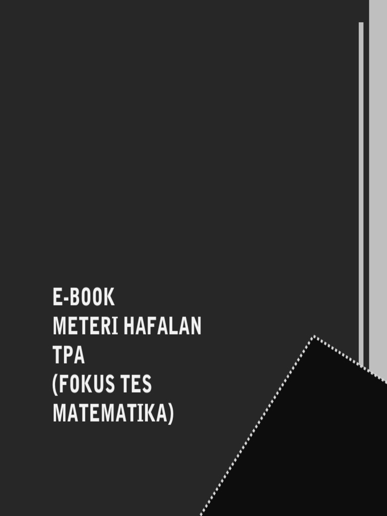 E-Book Materi Hafalan Tpa PDF | PDF