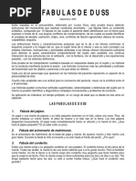 Prueba Proyectiva Fabulas de Duss | PDF | Complejo de Edipo | Psicoanálisis