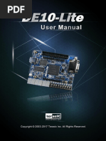 DE10-Lite User Manual | PDF | Analog To Digital Converter | Field Programmable Gate Array