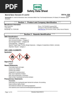MSDS 16 Points | PDF | Toxicity | Prevention