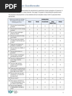 Fear Questionnaire | PDF | Phobia | Psychological Concepts