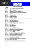 CSSD_Checklist | PDF