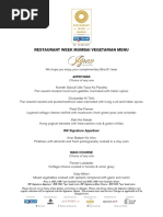 TDH Menu Oct 23B | PDF | Indian Cuisine | Food And Drink Preparation