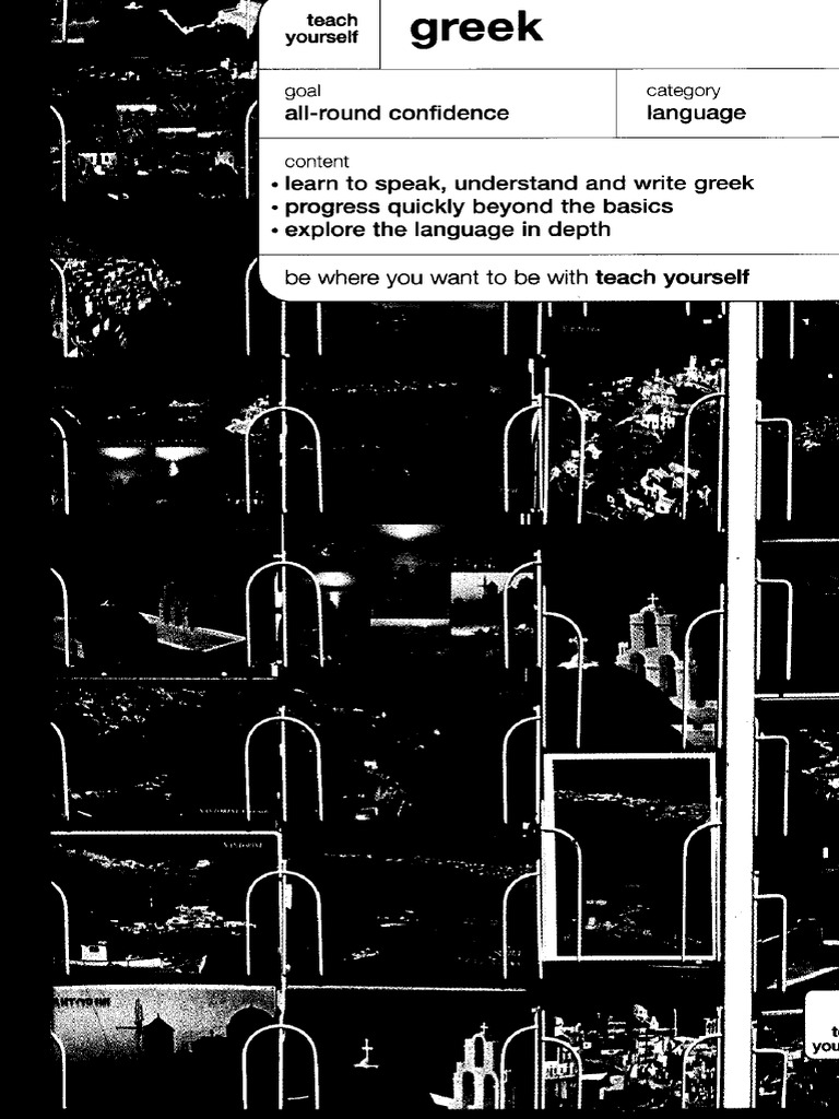 Teach Yourself Greek PDF | PDF