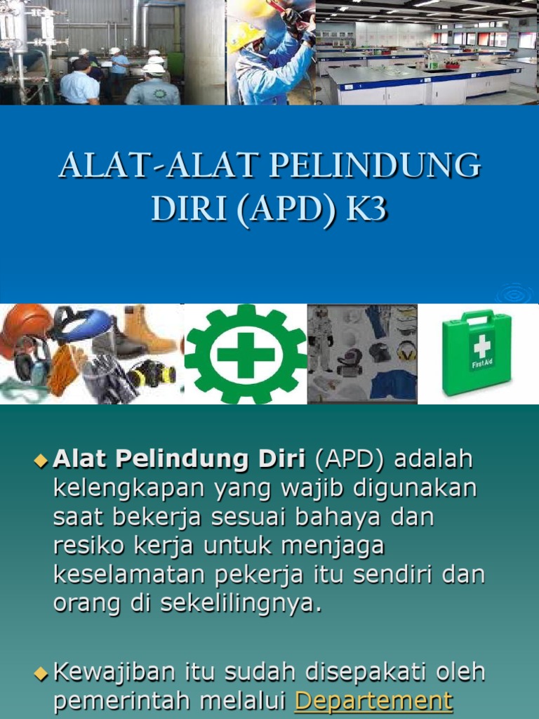 Alat-Alat Pelindung Diri (Apd) k3 Kuliah 13 | PDF