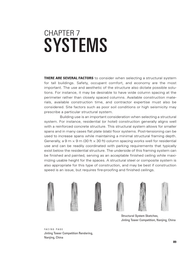 Structural Systems for Tall Buildings | PDF | Beam (Structure ...