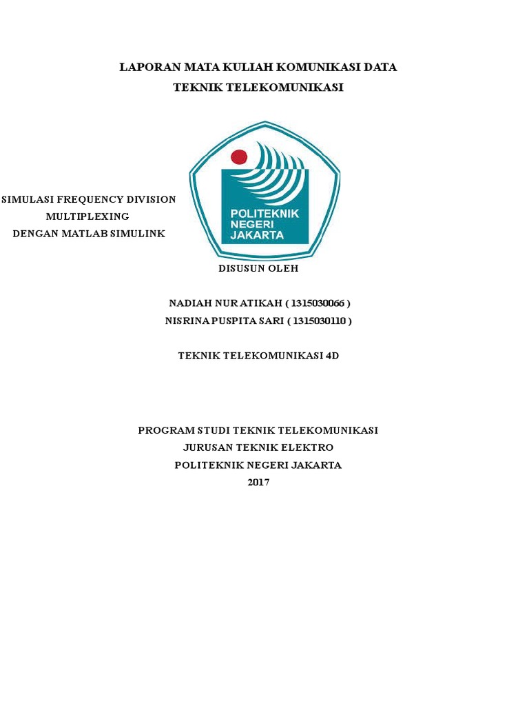 Laporan Simulink FDM | PDF