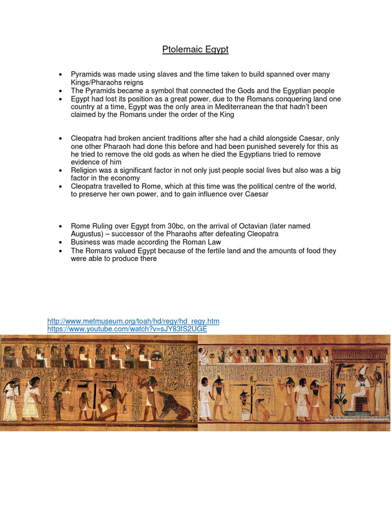 Egypt - Research | PDF
