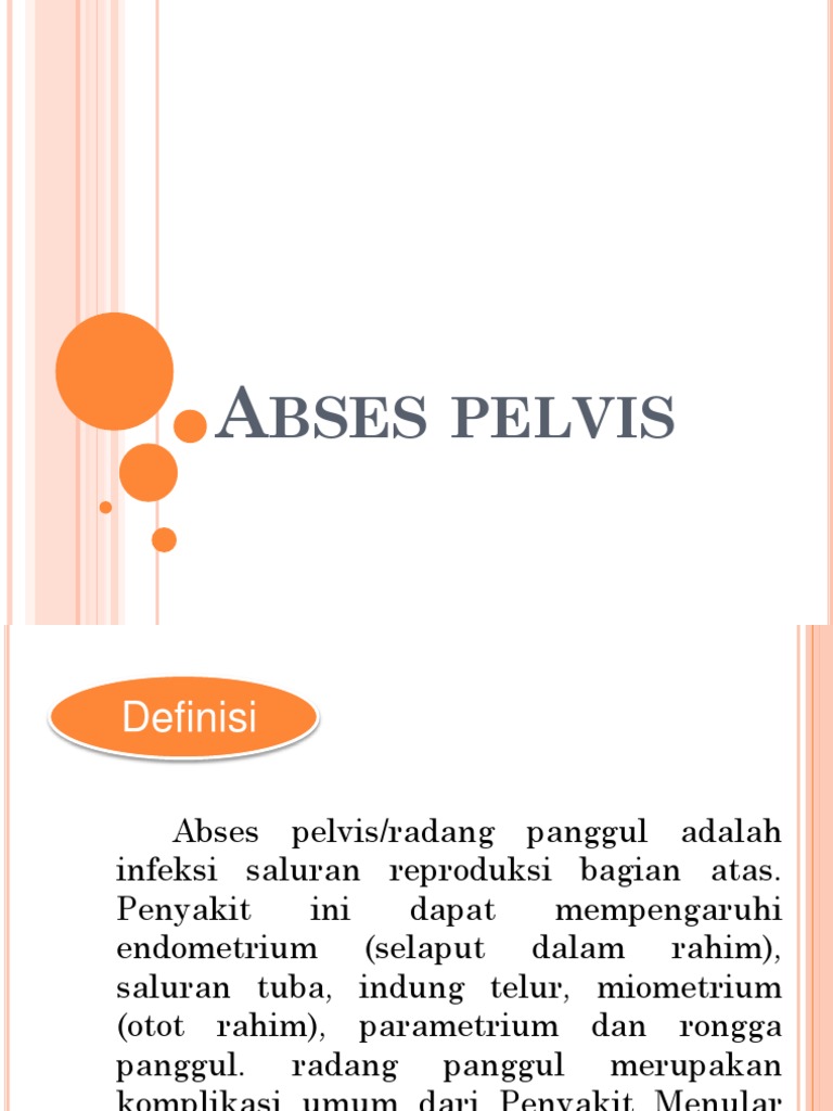 Abses Pelvis | PDF