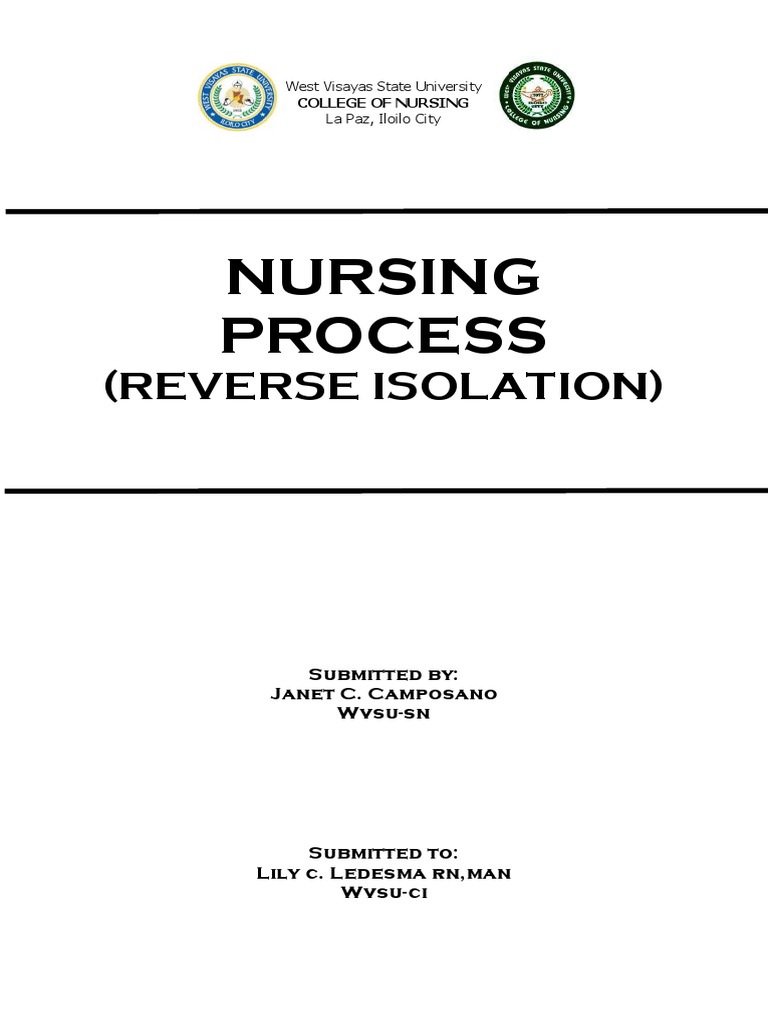 Nursing Process: (Reverse Isolation) | PDF