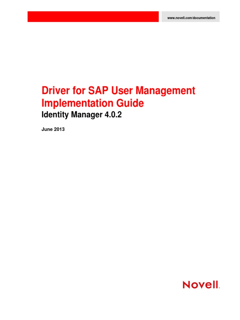 Sap User Management | Download Free PDF | Sap Se | Server (Computing)