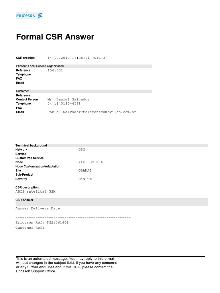 ABIS Satelital Ericsson | PDF | Telecommunications Standards | Data ...