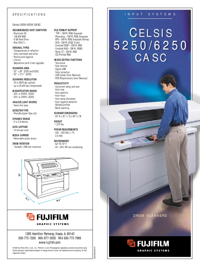 Celsis 5250 6250 | PDF | Image Scanner | Rgb Color Model