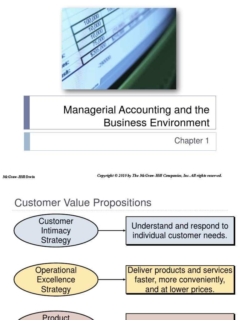 Managerial Accounting and The Business Environment: Mcgraw-Hill/Irwin | PDF