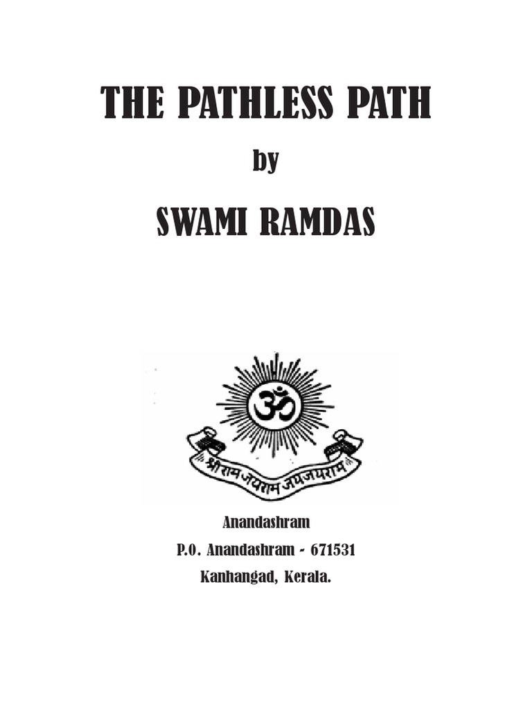 Swami Ramdas - ThePathlessPath PDF | PDF | Meditation | Soul