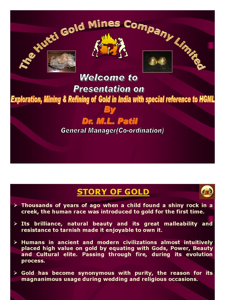 An Overview of Hutti Gold Mines Company Limited: A Leading Producer of ...