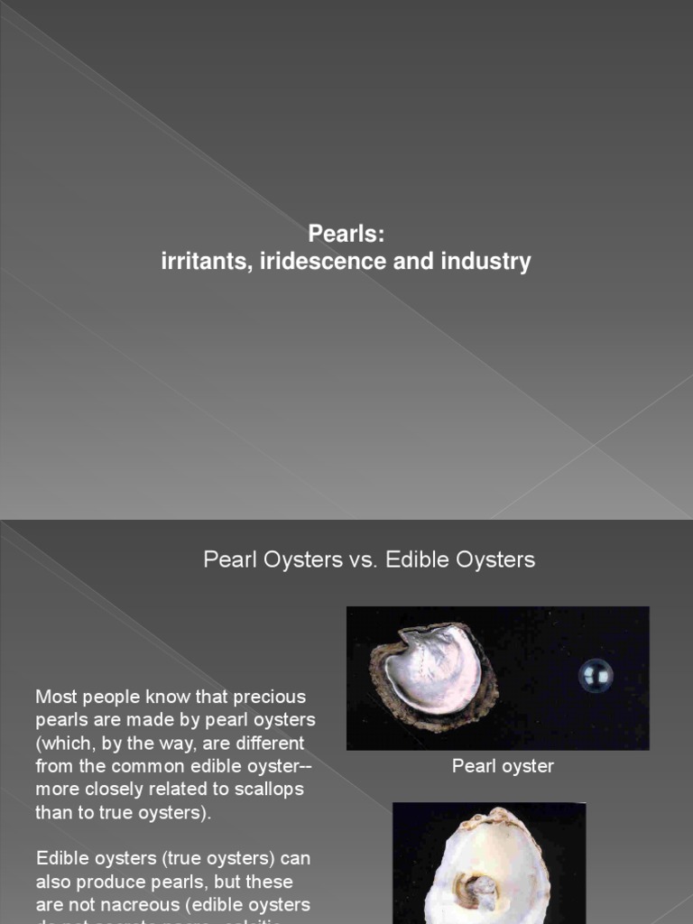Pearls Introduction | PDF | Pearl | Mollusca