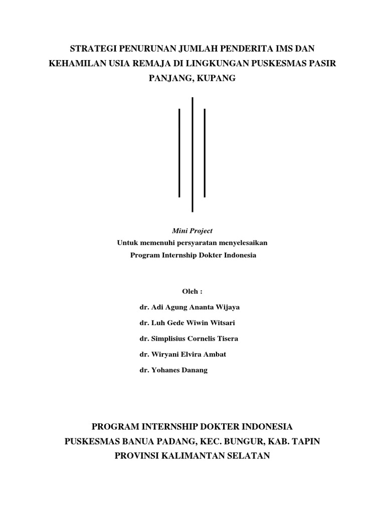 Contoh Laporan Mini Project | PDF