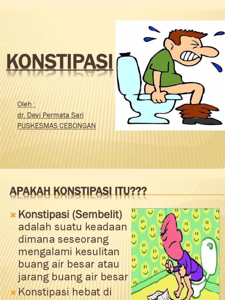 Penyuluhan Konstipasi - Devi | PDF