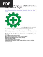 Lambang (Logo - Simbol) K3 (Keselamatan Dan Kesehatan Kerja) Beserta ...