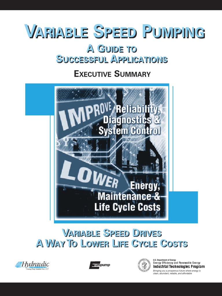 Variable Speed Pumping A Guide To Successful Applications PDF | PDF