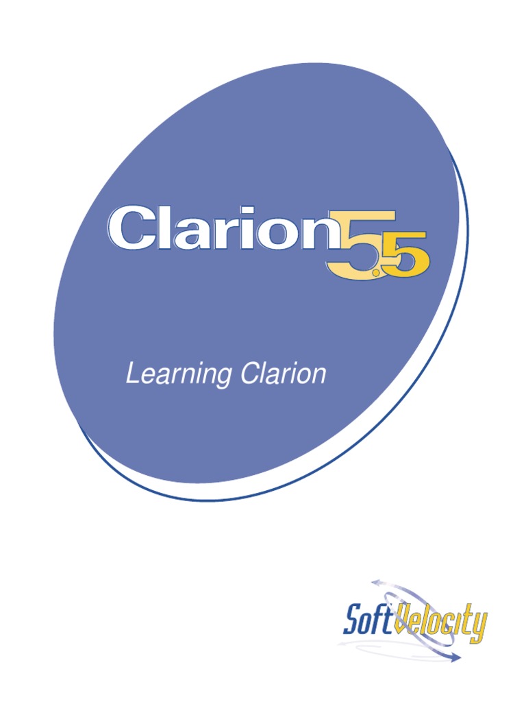 Getting Started Clarion 5 5 PDF | PDF