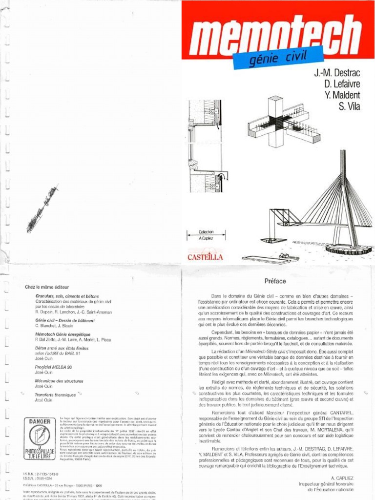 Memotech-Genie Civil PDF | PDF | Isolateurs | Matériaux