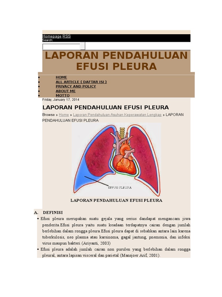 Efusi Pleura | PDF