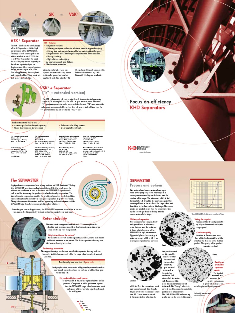 KHD SEPARATORS April 2012 PDF | PDF