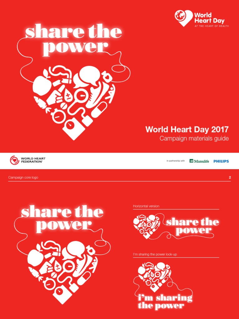 World Heart Day 2017: Campaign Materials Guide | PDF | Cardiovascular ...