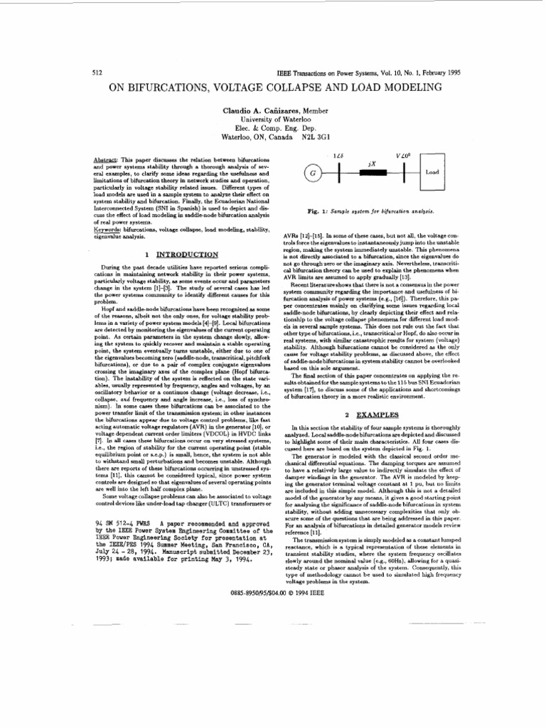 Saddle Node | PDF | Stability Theory | Dynamical System