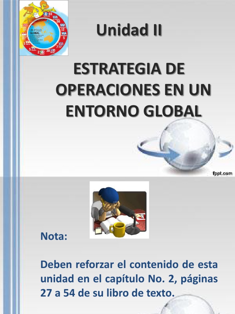 Estrategia de Operaciones en Un Entorno Global PDF | PDF