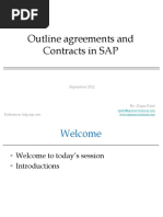 Scheduling Agreement SAP MM 1672851457 | PDF | Information Technology ...