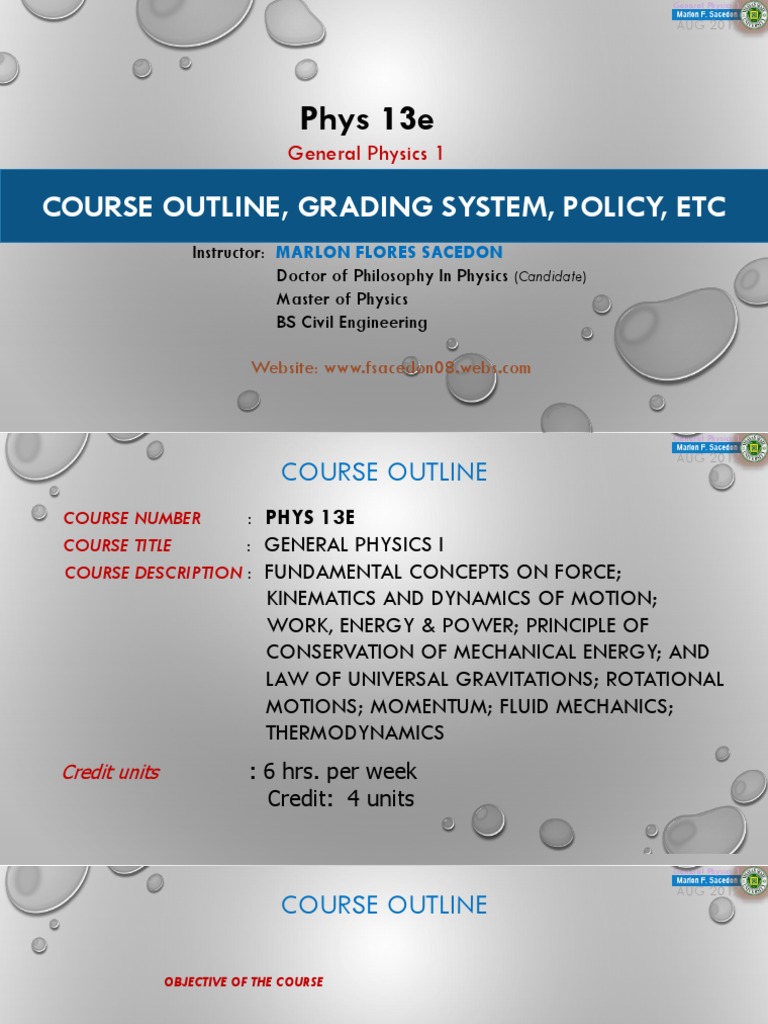 Module 1 - Phys 13e Content Introduction Measurements | PDF | Accuracy And Precision ...