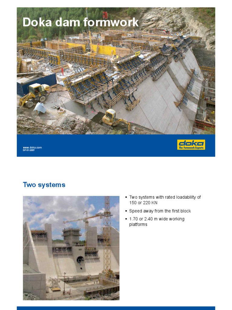 02-02 Dam Formwork | PDF | Dam | Building Engineering