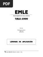 EMLE TALE-2000 Escalas Magallanes de Lectura y Escritura | PDF | Comprensión lectora | Sílaba