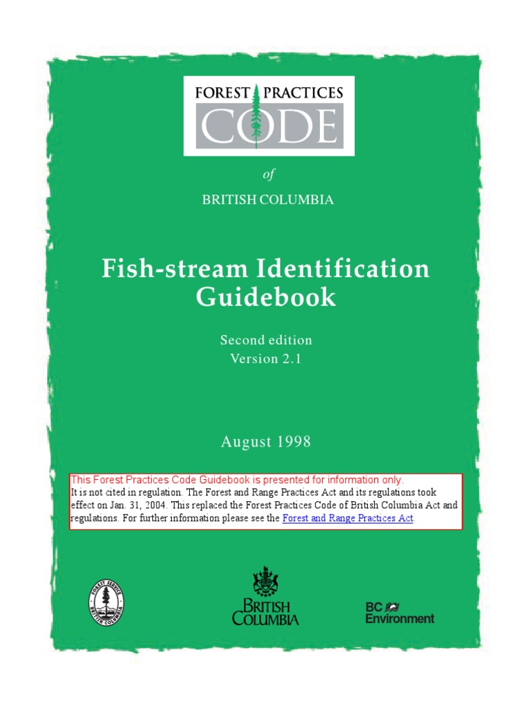 Fish-Stream Identification Guidebook: British Columbia | PDF | Erosion ...