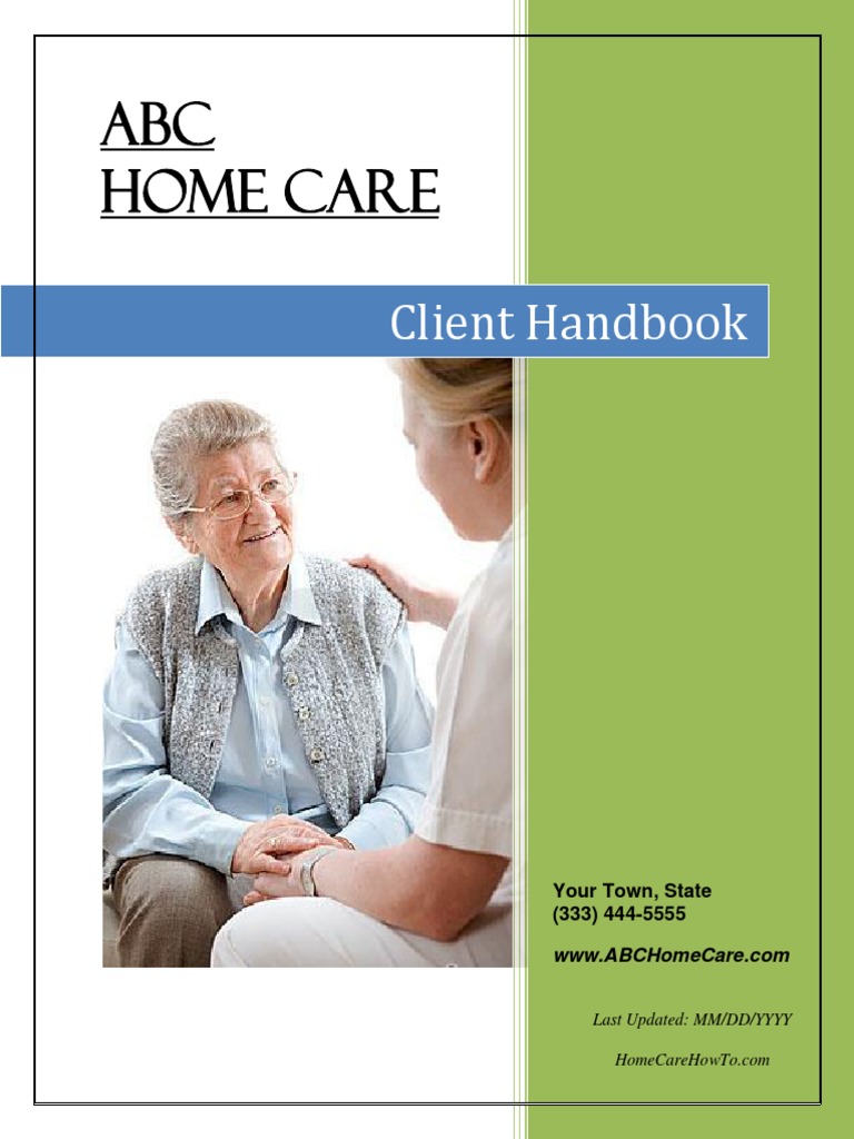 Client Handbook | Download Free PDF | Home Care | Caregiver