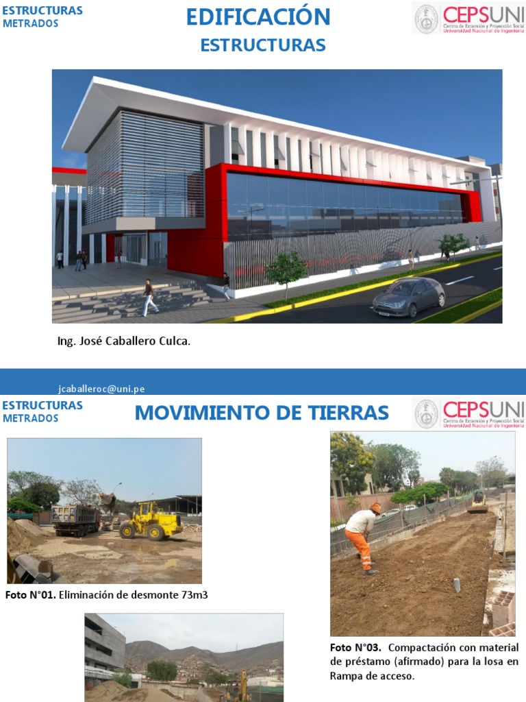 01 Presentacion Estructuras - Ceps Uni PDF | PDF