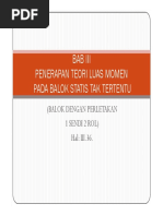 Tabel Momen Primer | PDF