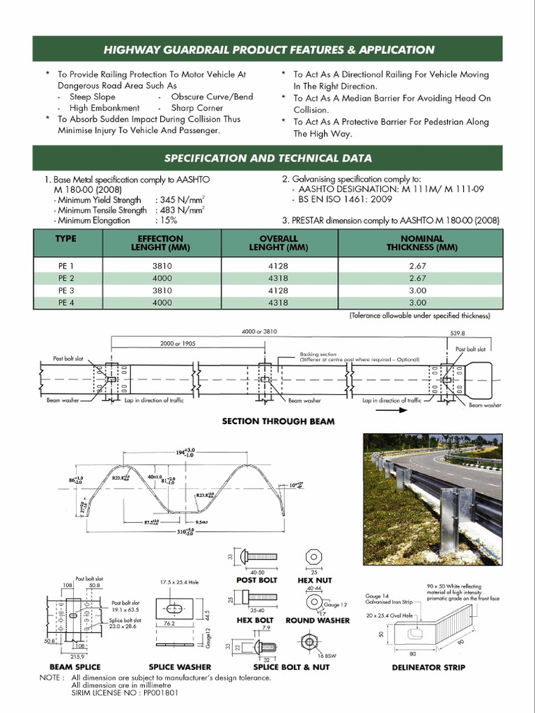 Sample Guardrail Catalogue | PDF