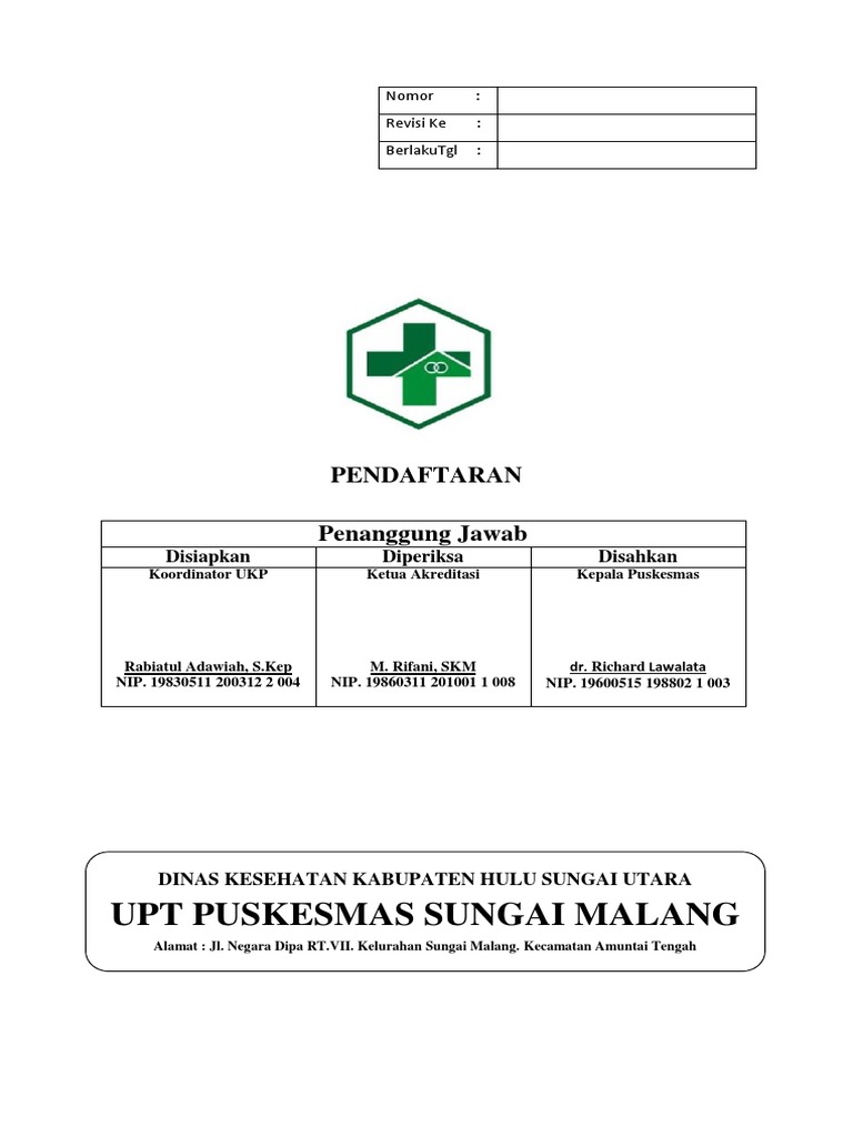Format Sop - Final | PDF