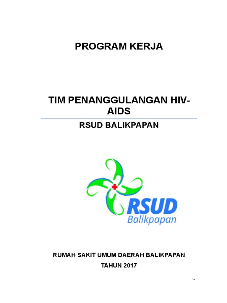 Program Kerja Tim HIV | PDF