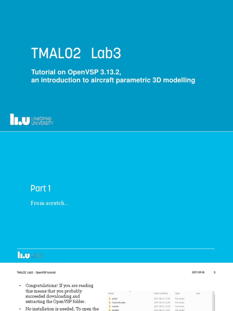 Lab 3 Tutorial | PDF | Drag (Physics) | Wing