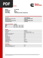Data Sheet C250D6 PDF | PDF | Diesel Engine | Radiator