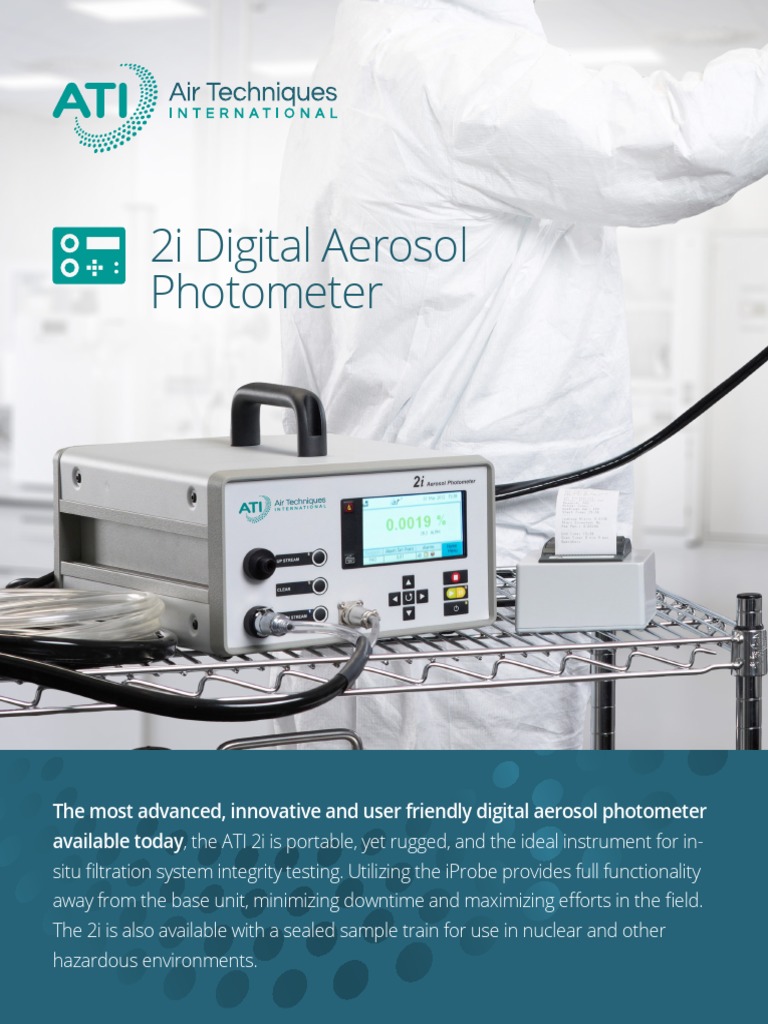 2i Aerosol Photometer | Sampling (Signal Processing) | I Phone