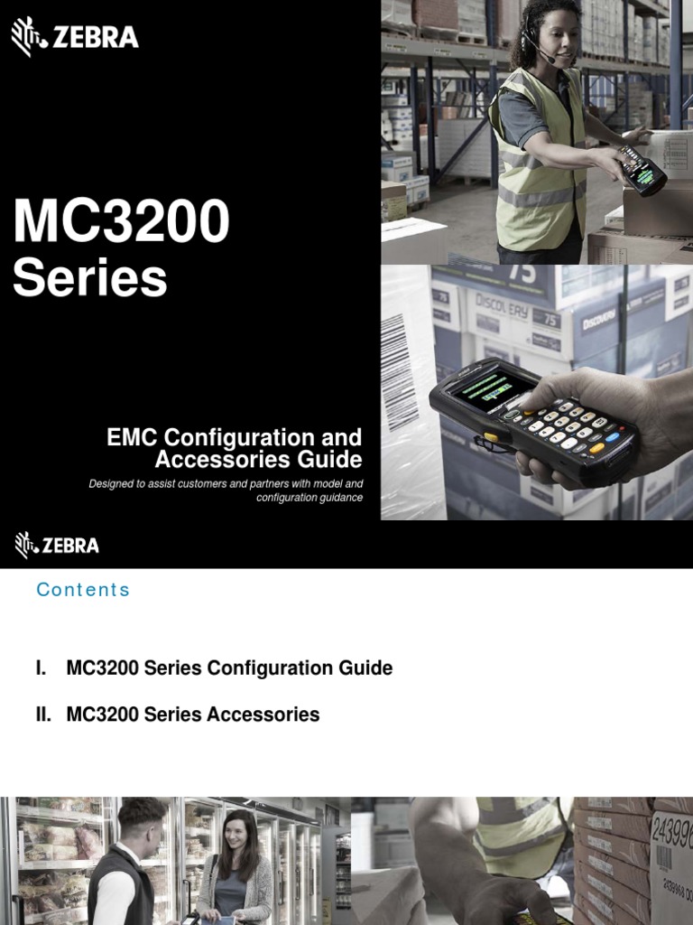 Mc3200 Configurations Accessories Guide | PDF | Battery Charger ...